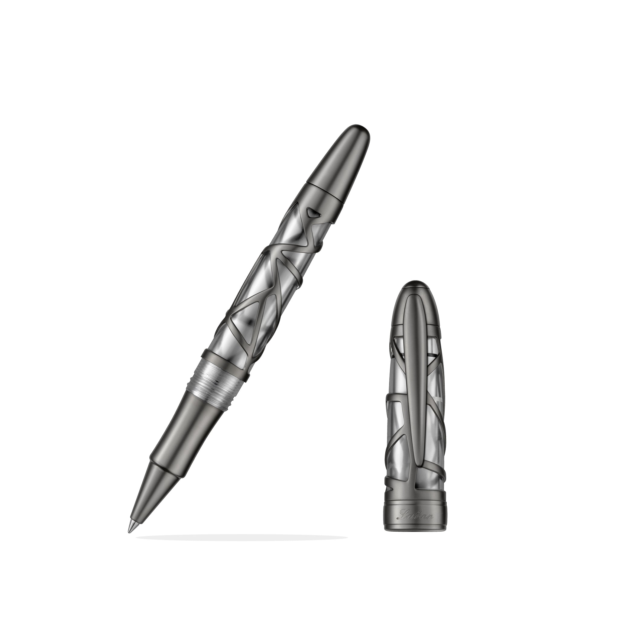 Skeleton Rollerball Pen-Gun metal